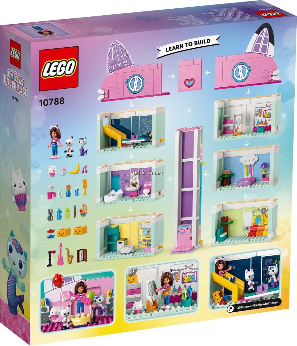 LEGO 10788 Gabbys Dollhouse Building Toy Set