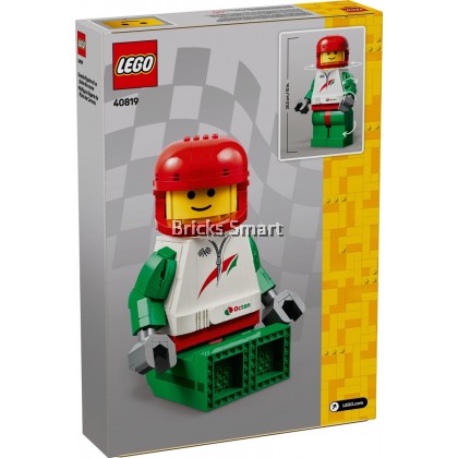 LEGO 40819 Up-Scaled Racing Driver Minifigure Building Set (694 Pieces)