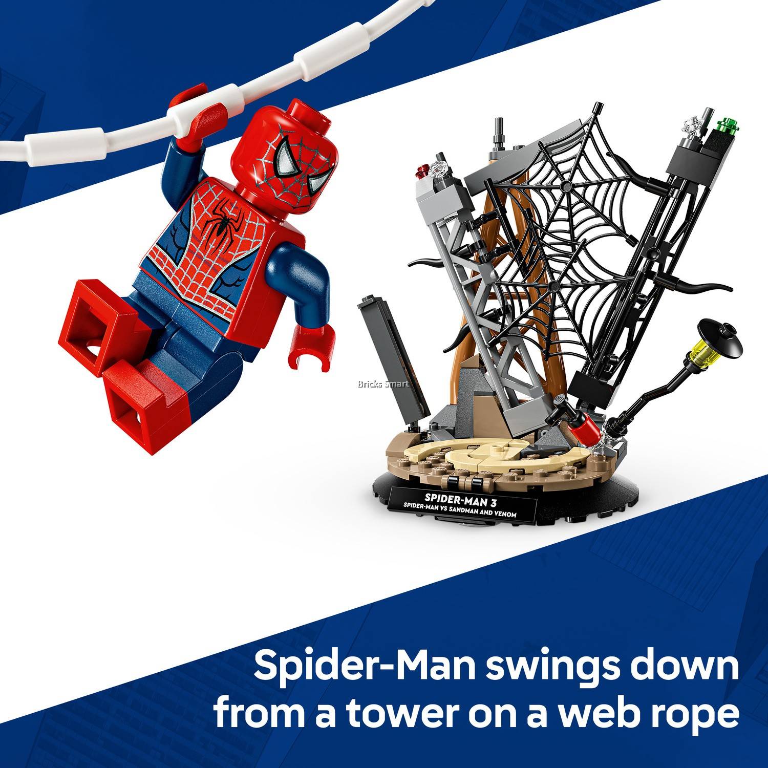 LEGO 76334 Marvel Epic Battle: Spider-Man vs. Sandman and Venom Super ...