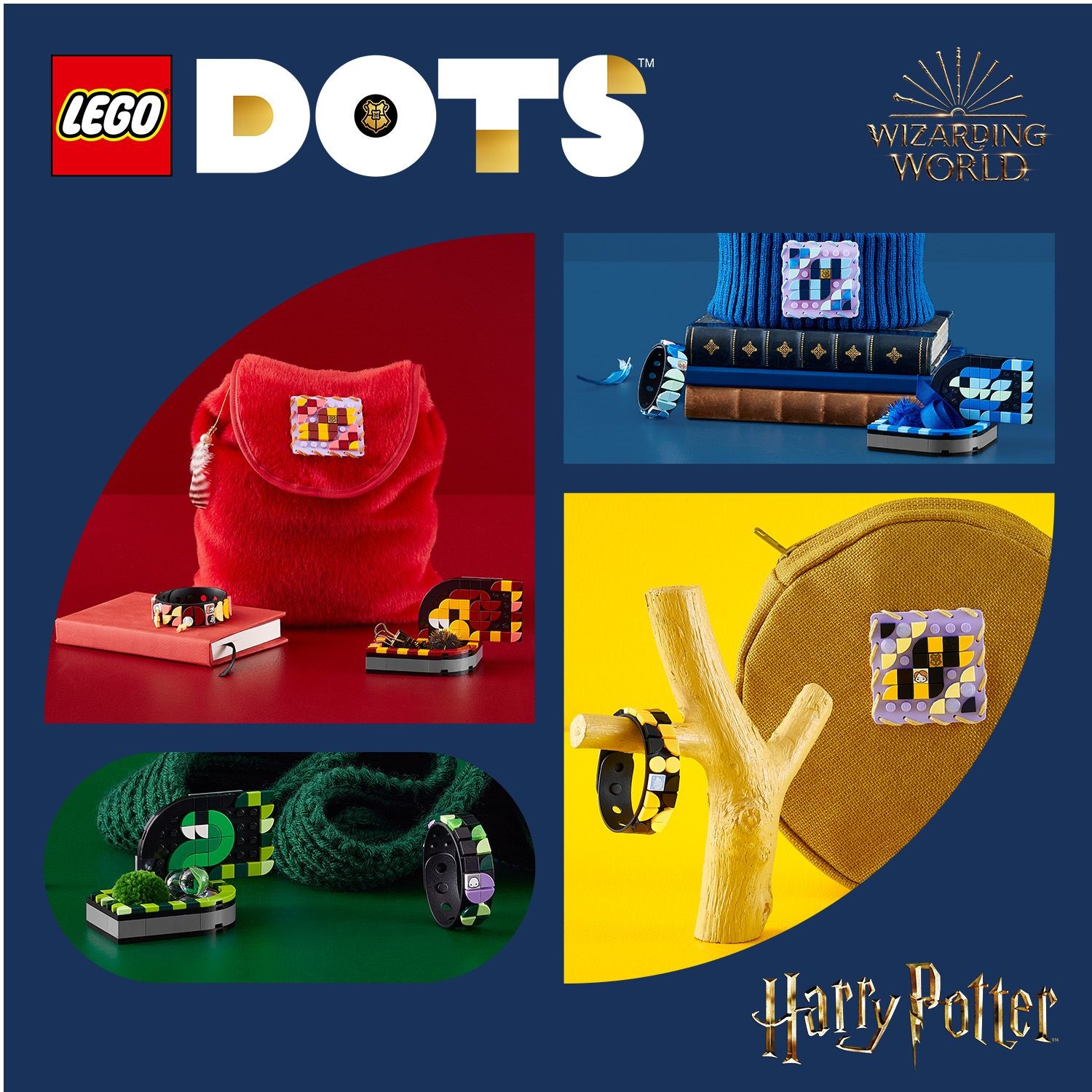 LEGO 41808 DOTS Hogwarts Accessories Pack DIY Craft Decoration Kit