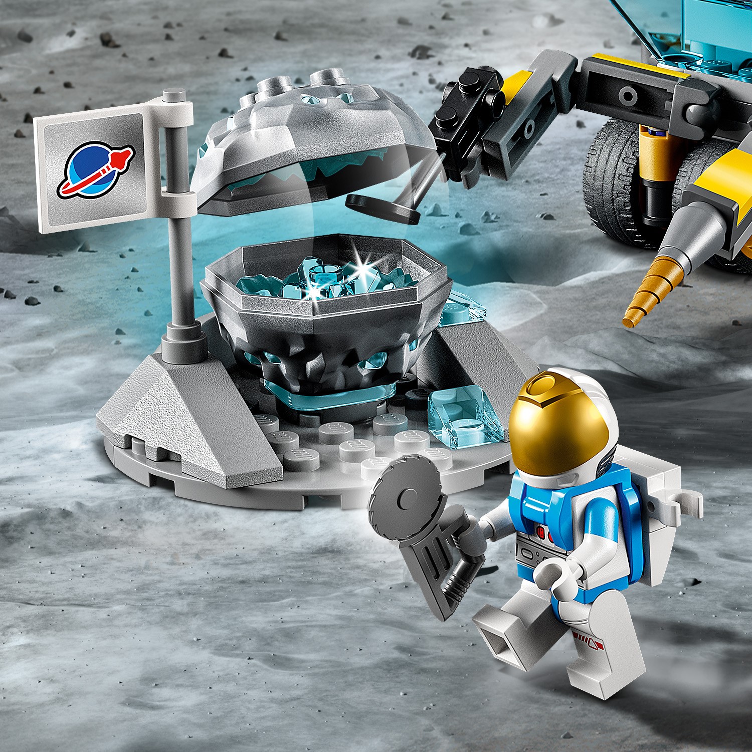 60348 LEGO City Lunar Roving Vehicle (275 Pieces)