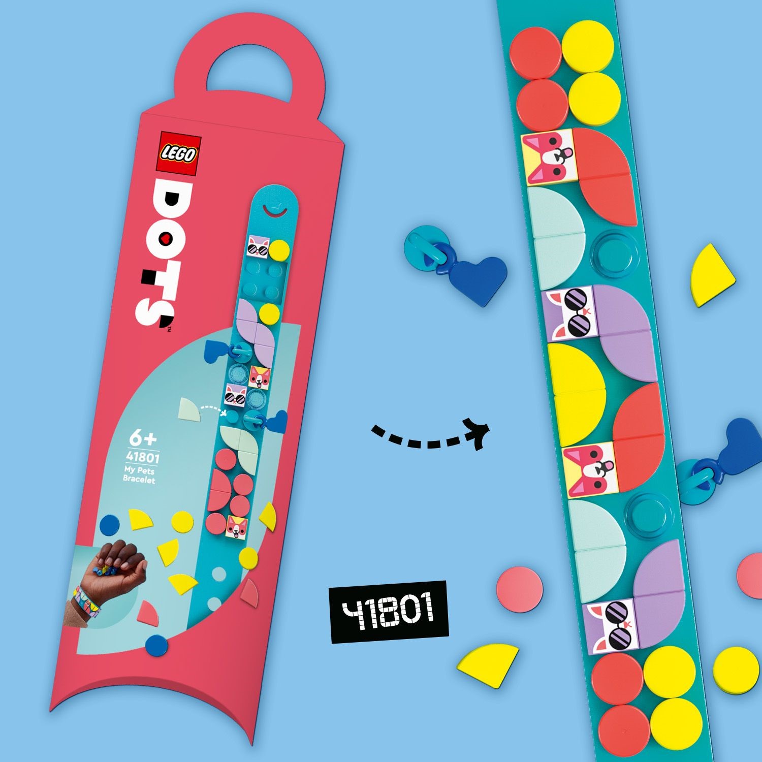 LEGO 41807 DOTS Bracelet Designer Mega Pack DIY Bracelet Kit